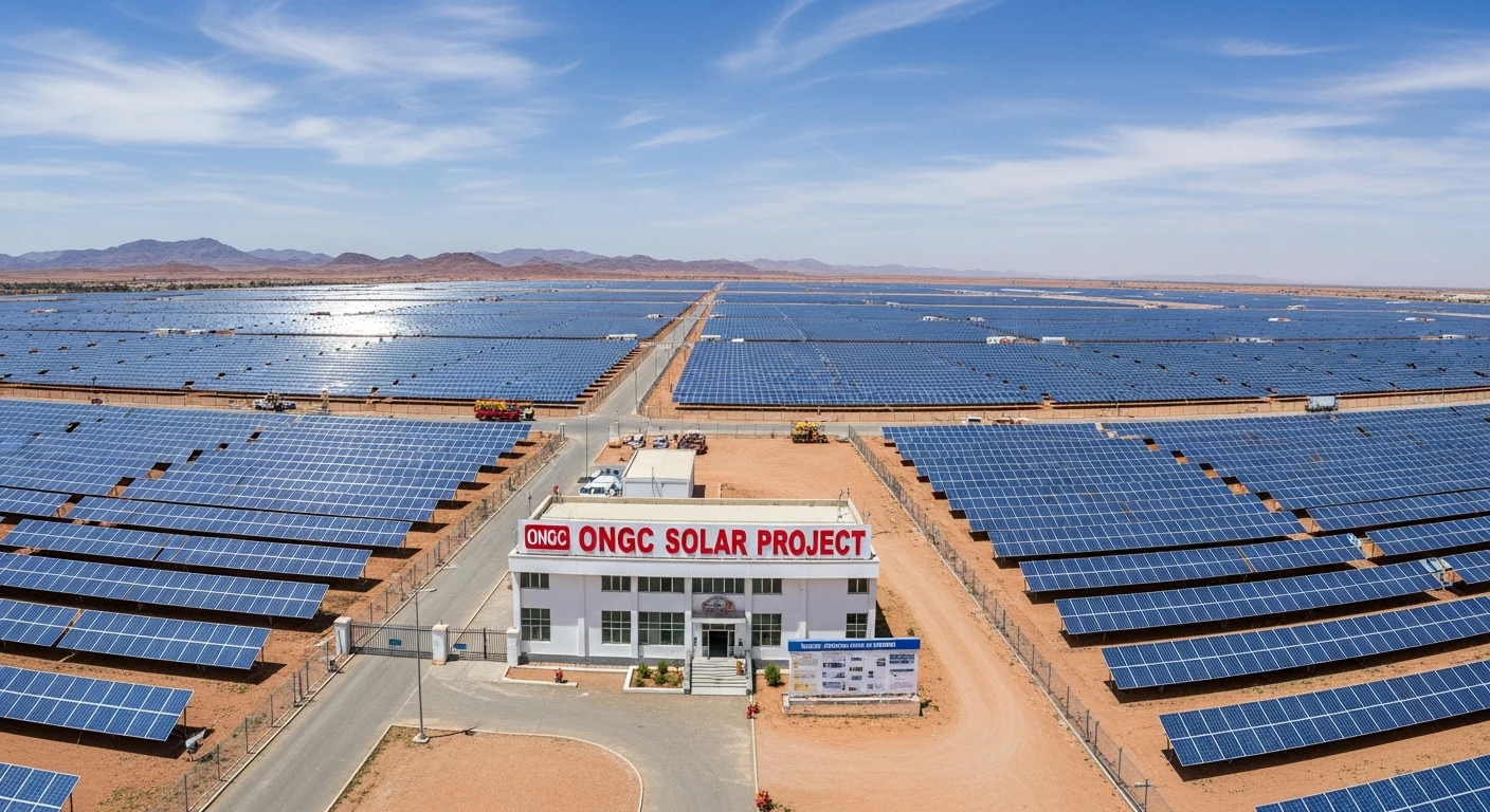 ONGC Awards 300 MW Solar Project, Targets 10 GW by 2030 | Energy Curated